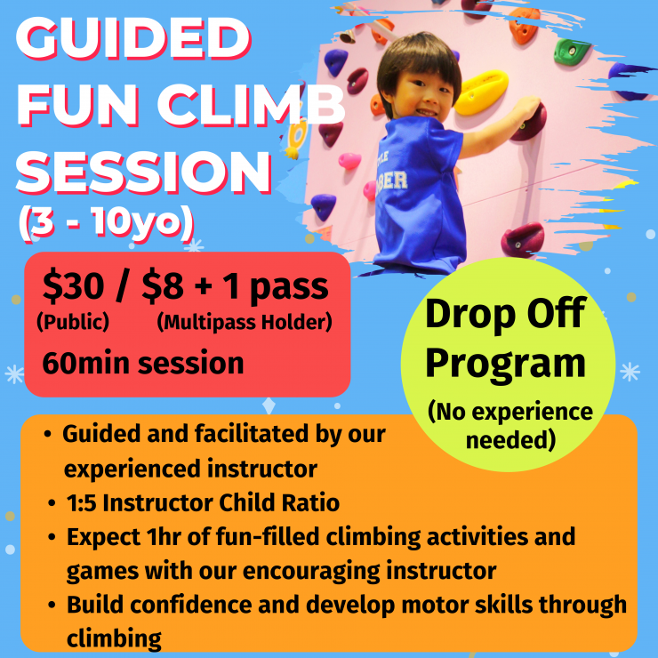 Guided Fun Climb - My Little Climbing Room